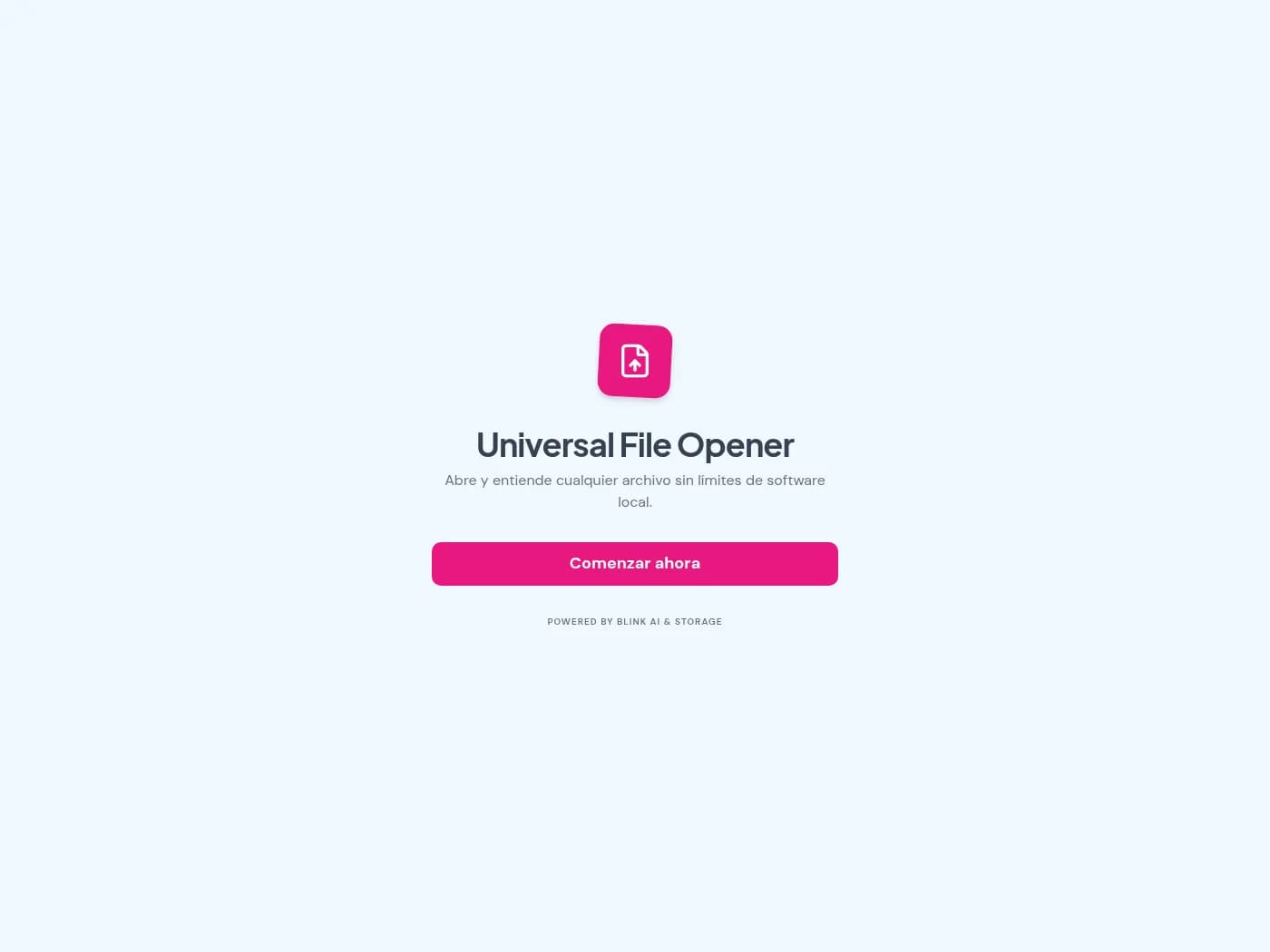 Universal File Opener