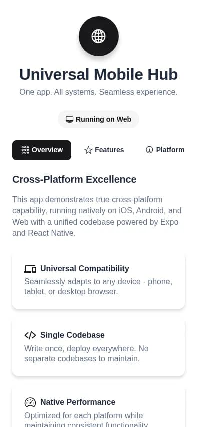 Universal Mobile Hub