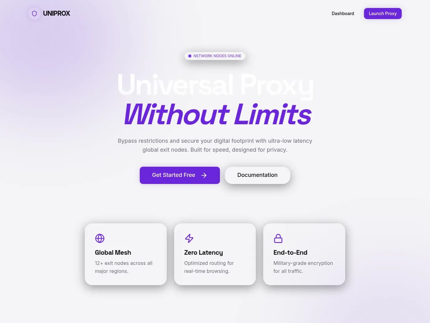 Universal Proxy Gateway