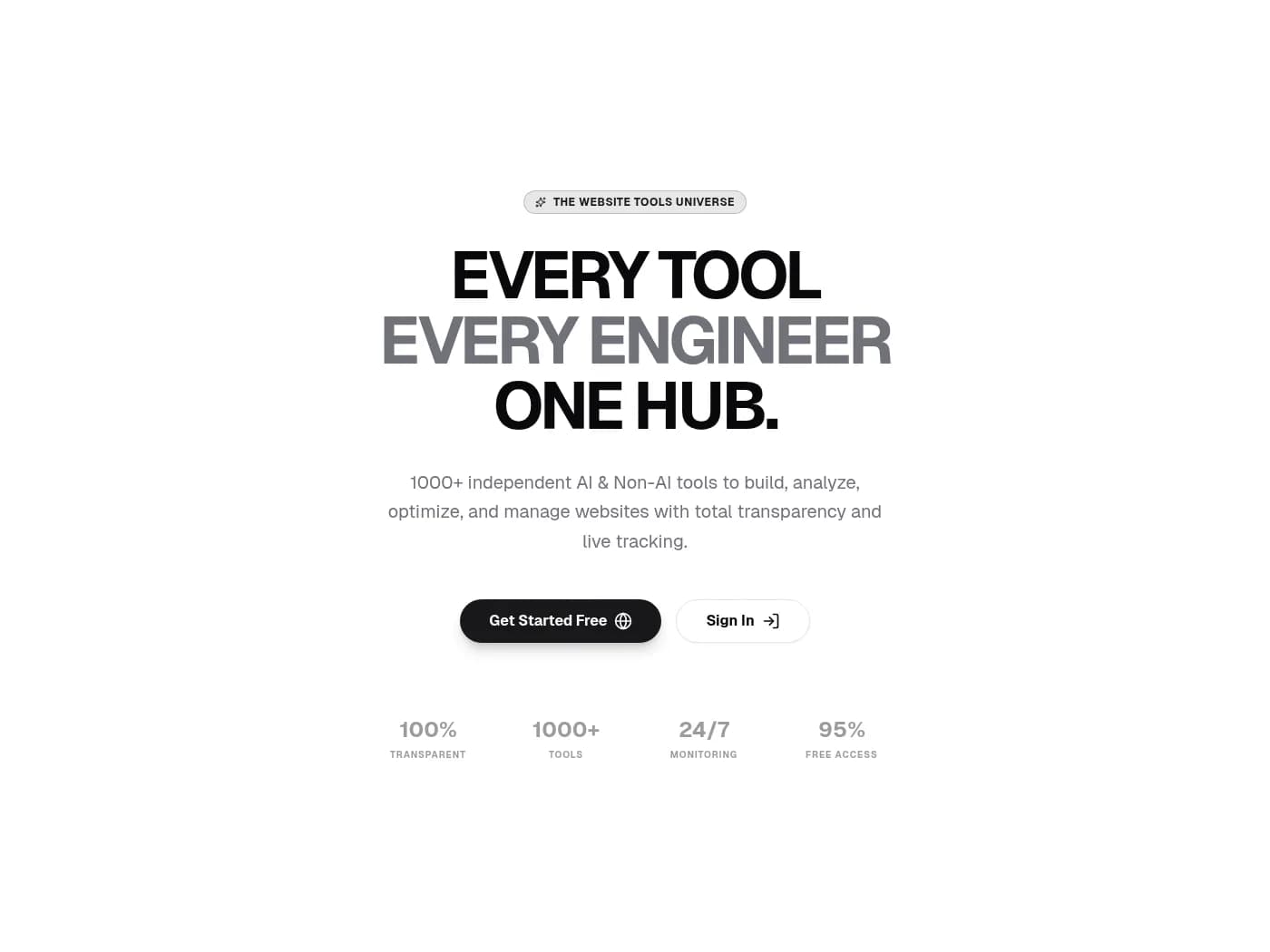 Universal Website Tools Hub