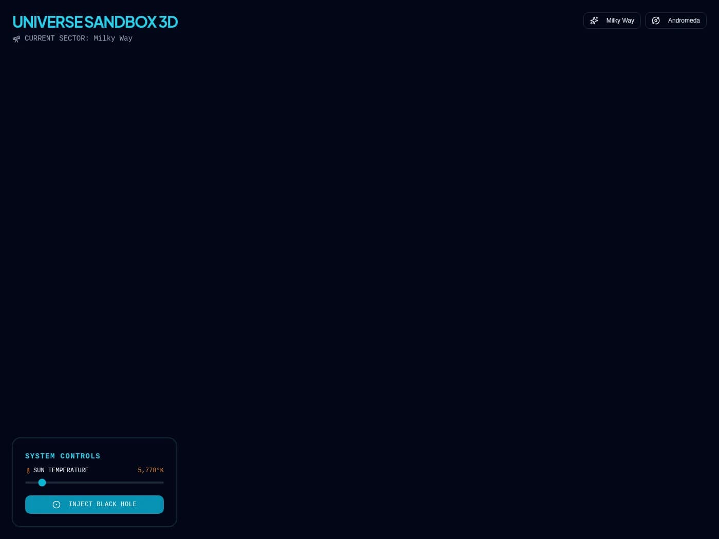 Universe Sandbox 3D
