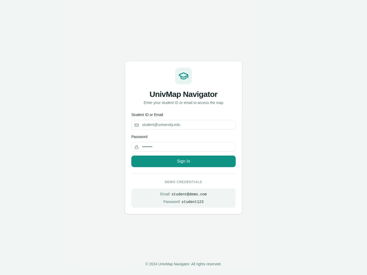 UnivMap Navigator