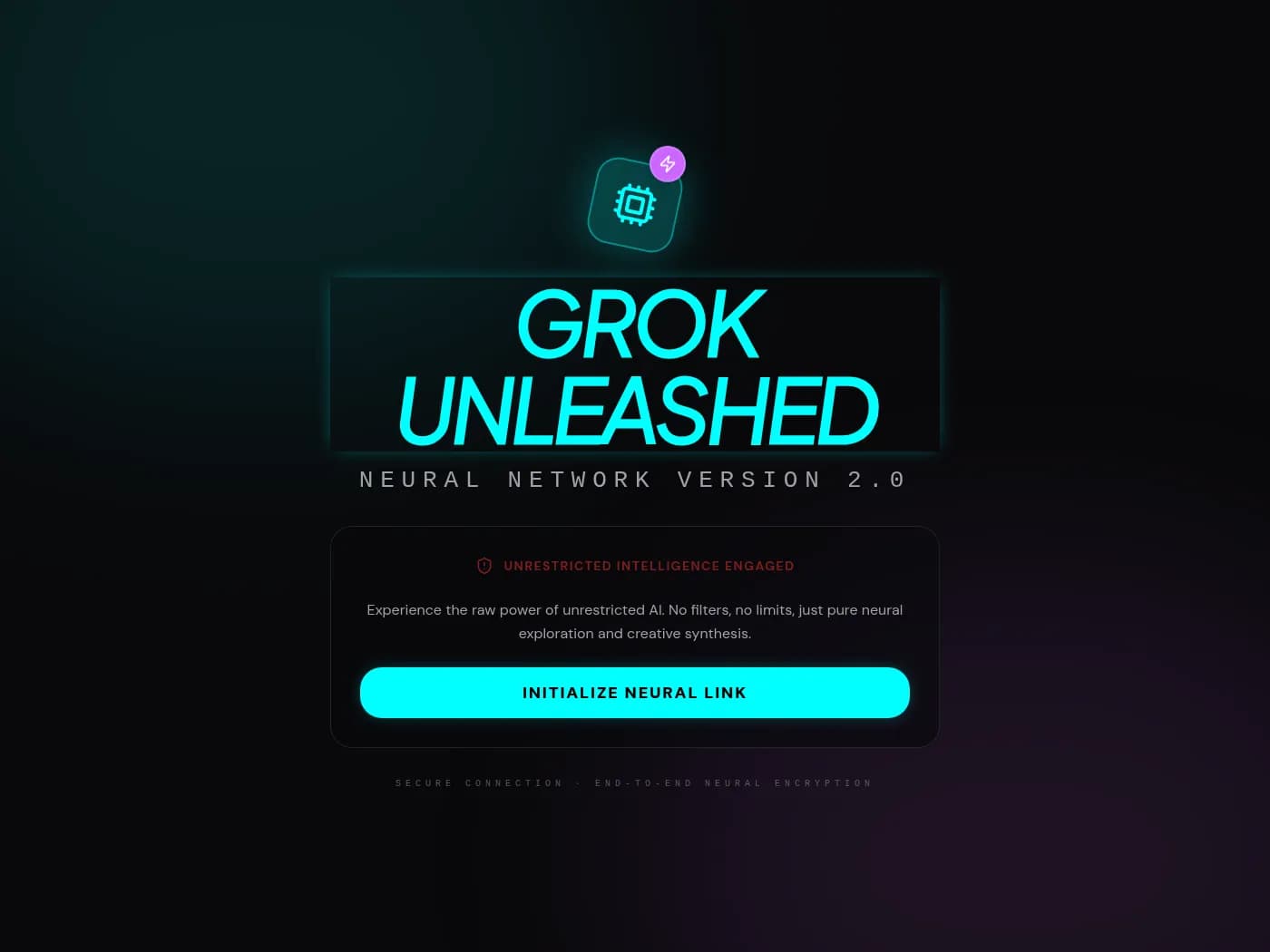 Unleashed Grok Chat
