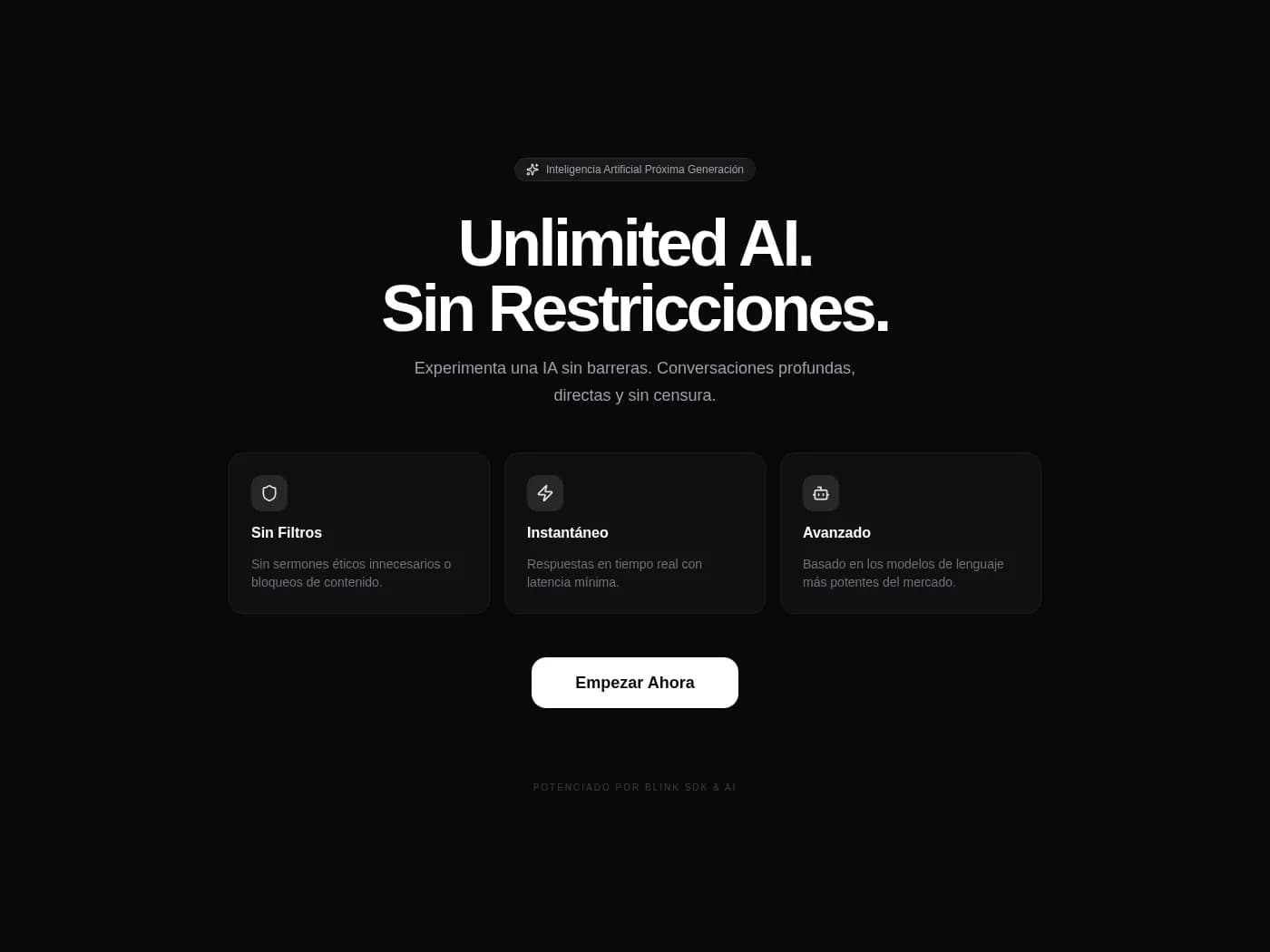 Unlimited AI Chat