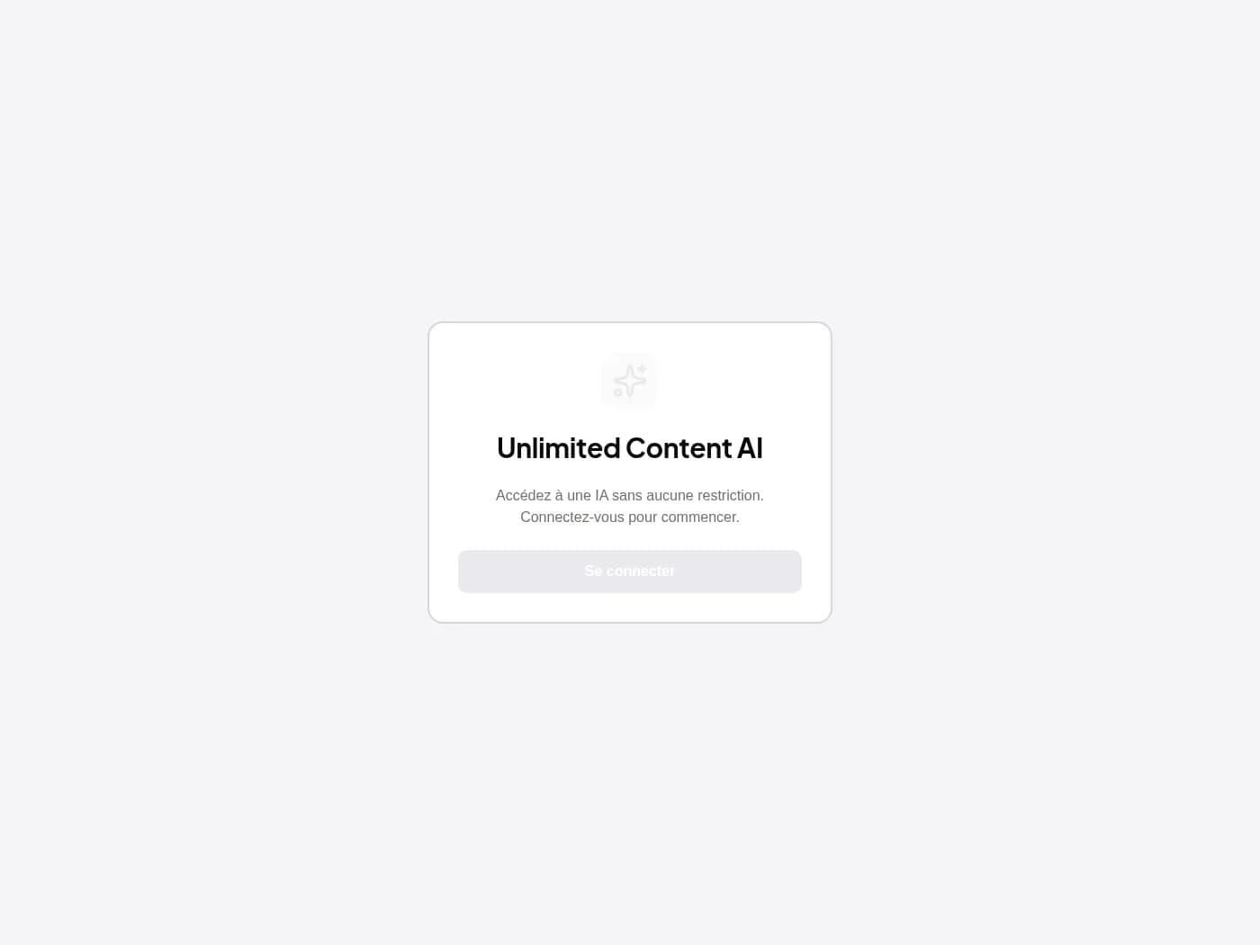 Unlimited Content AI