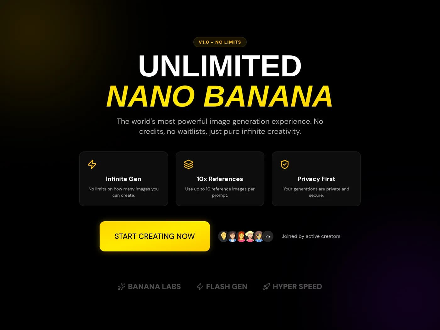 Unlimited Nano Banana