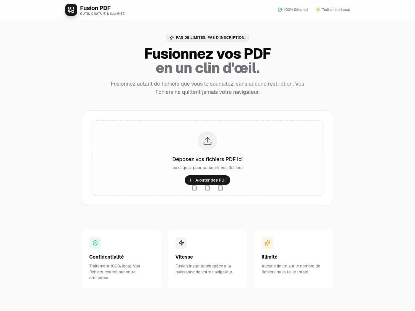 Fusion PDF Tool