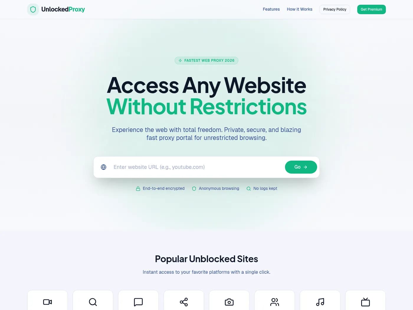 Unlocked Proxy Portal