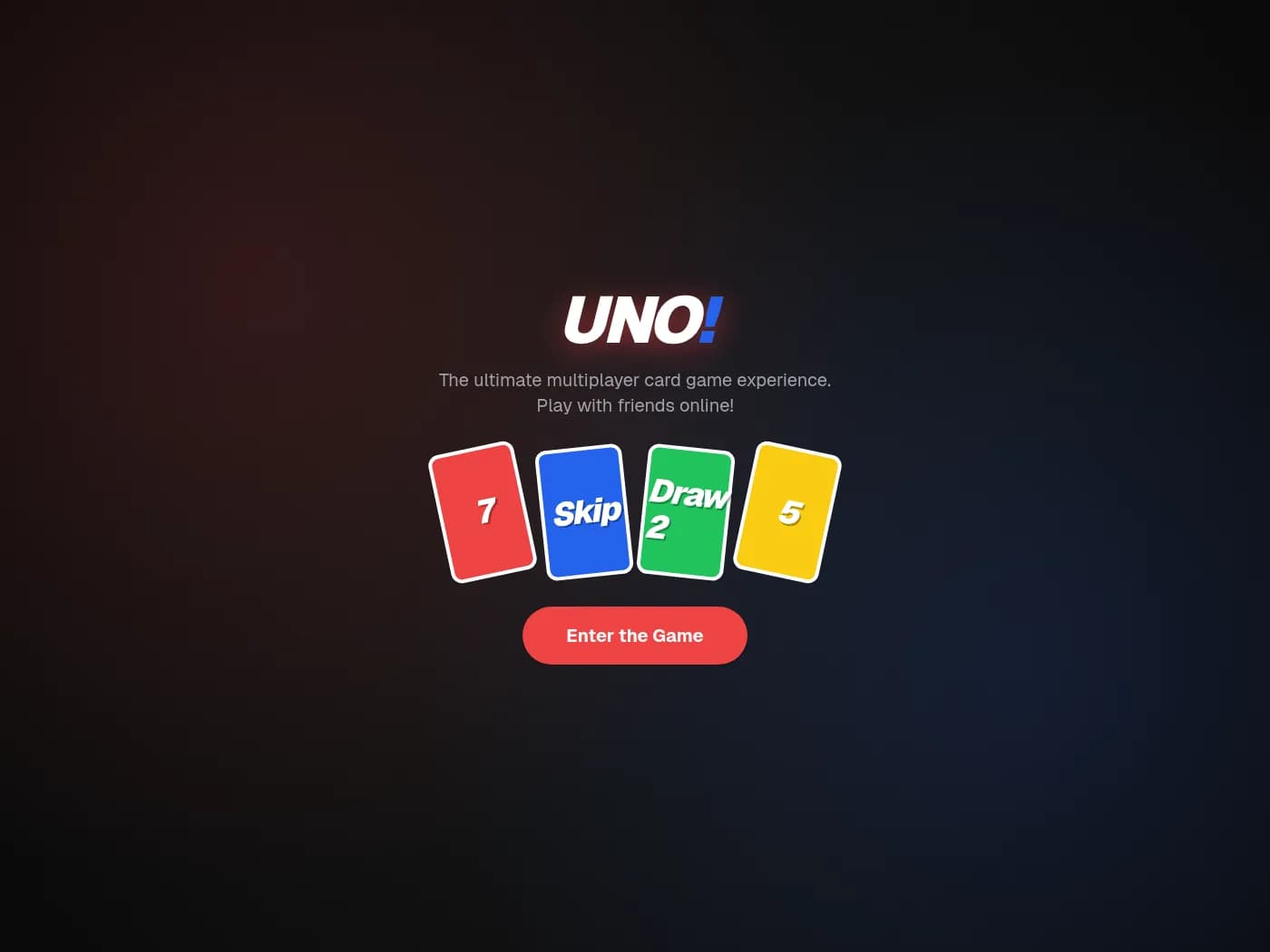 Uno Card Game App
