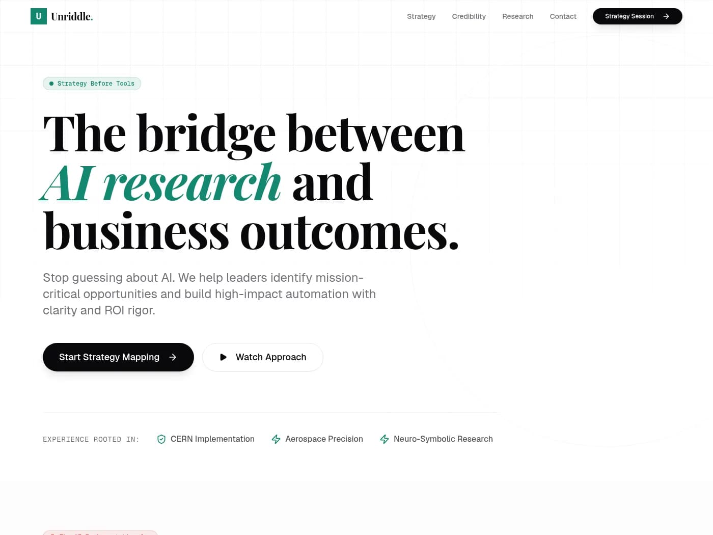 Unriddle Automation Site
