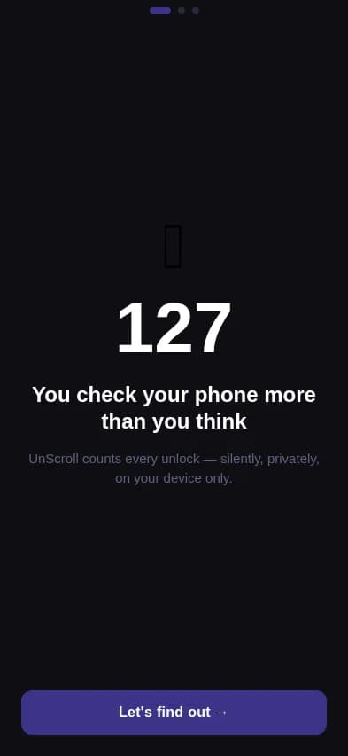 UnScroll Android App