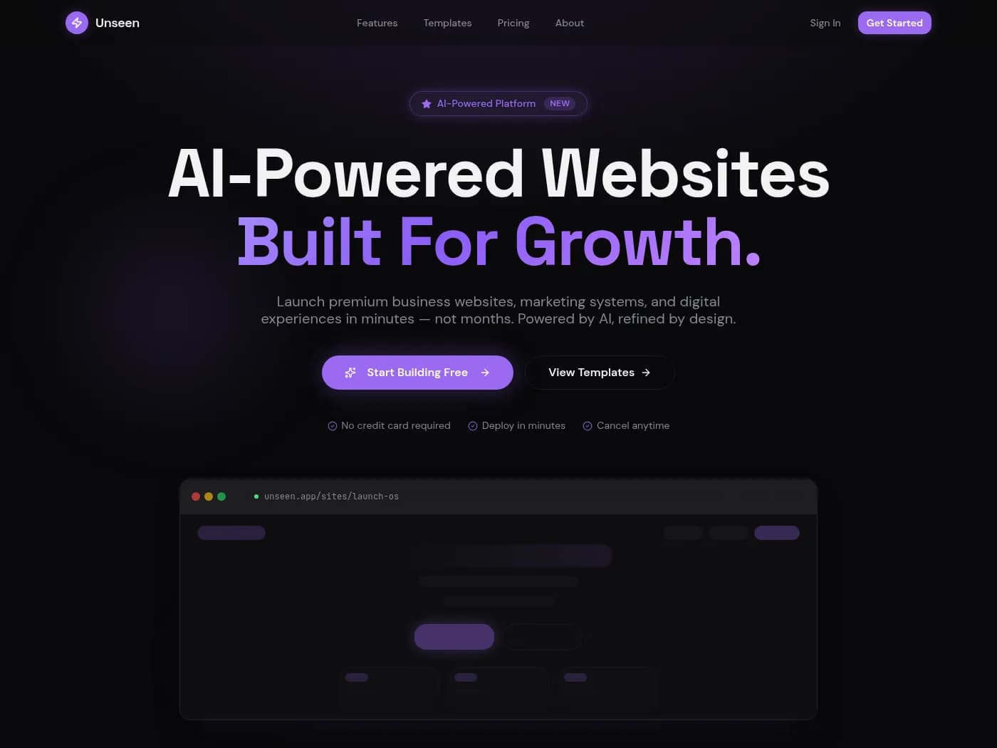 Unseen Web Store
