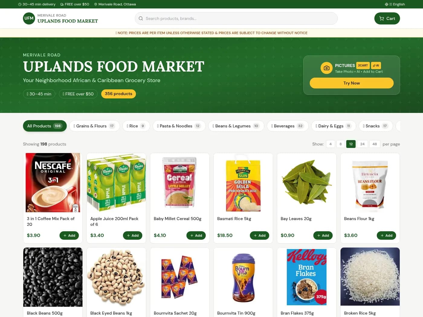 Uplands Market Clone