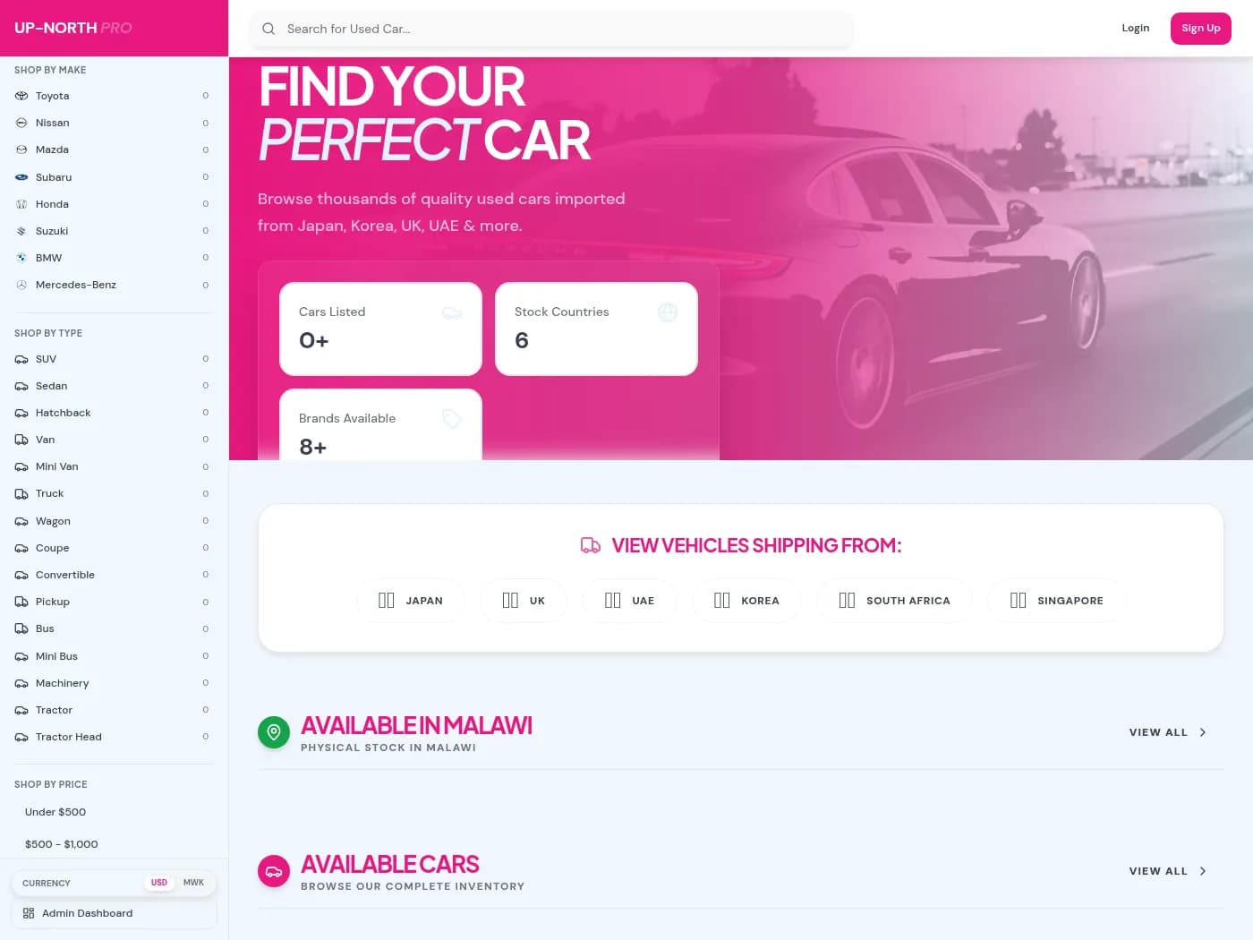 Up-North Car Dealers Pro
