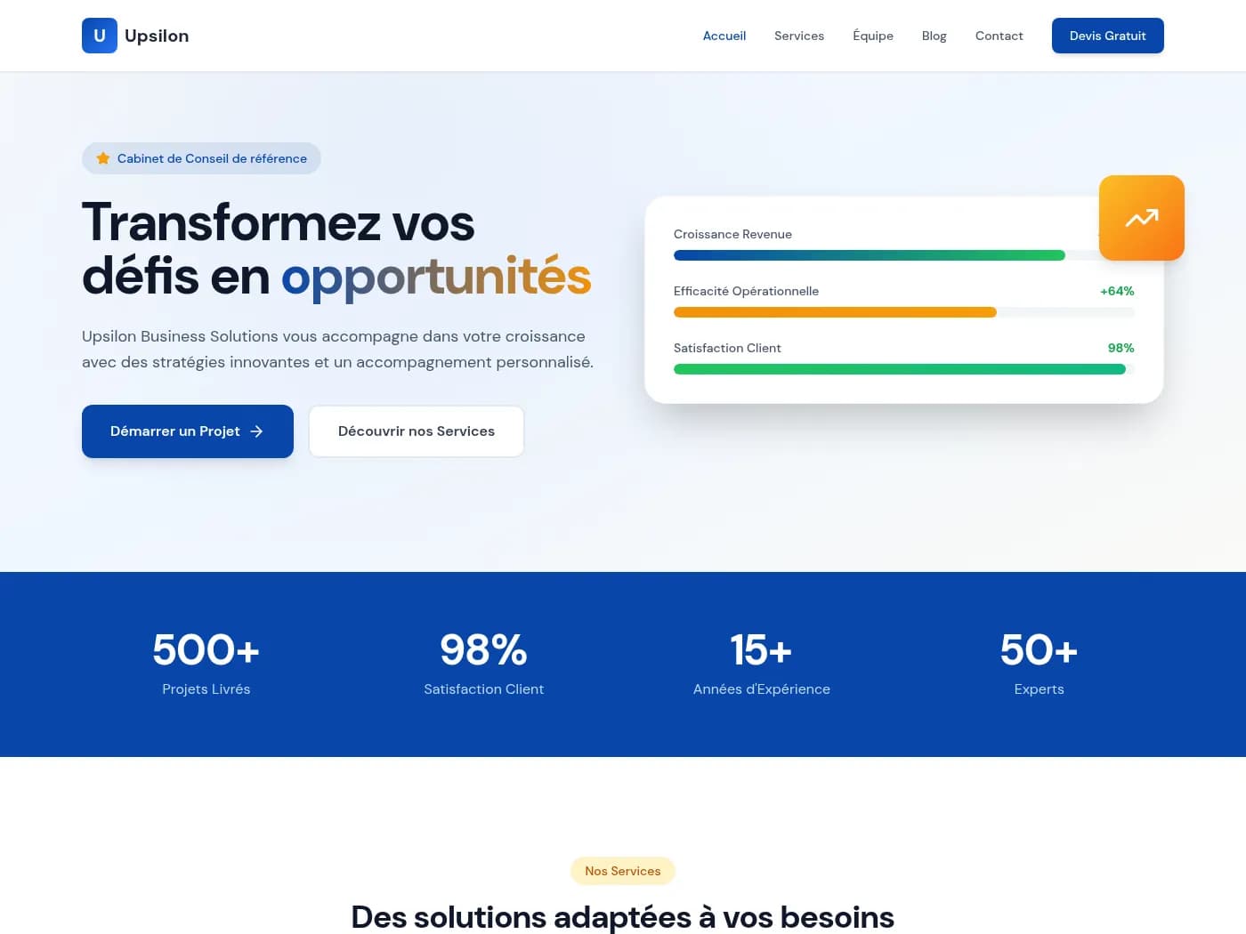Upsilon Business Solutions Site