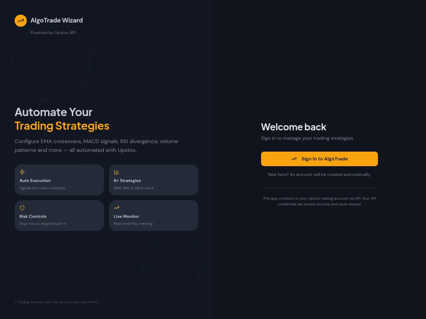 AlgoTrade Wizard
