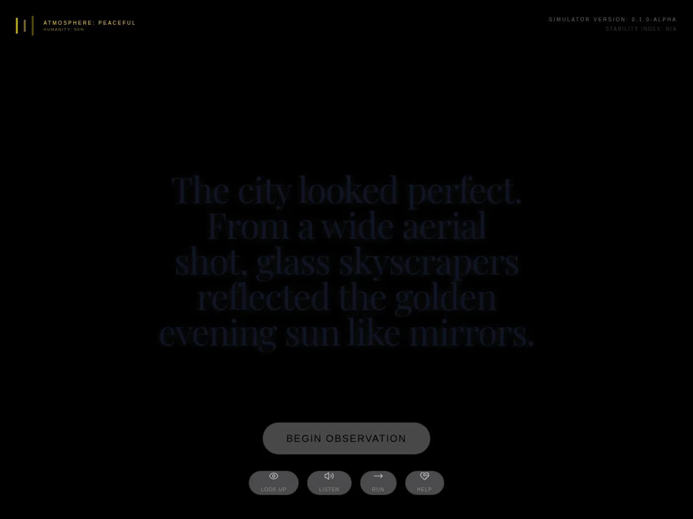 Urban Collapse Simulator