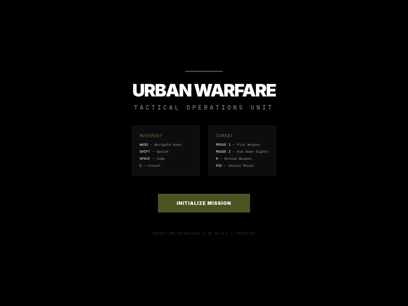 Urban Warfare FPS