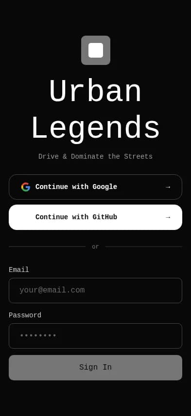 Urban Legends Game