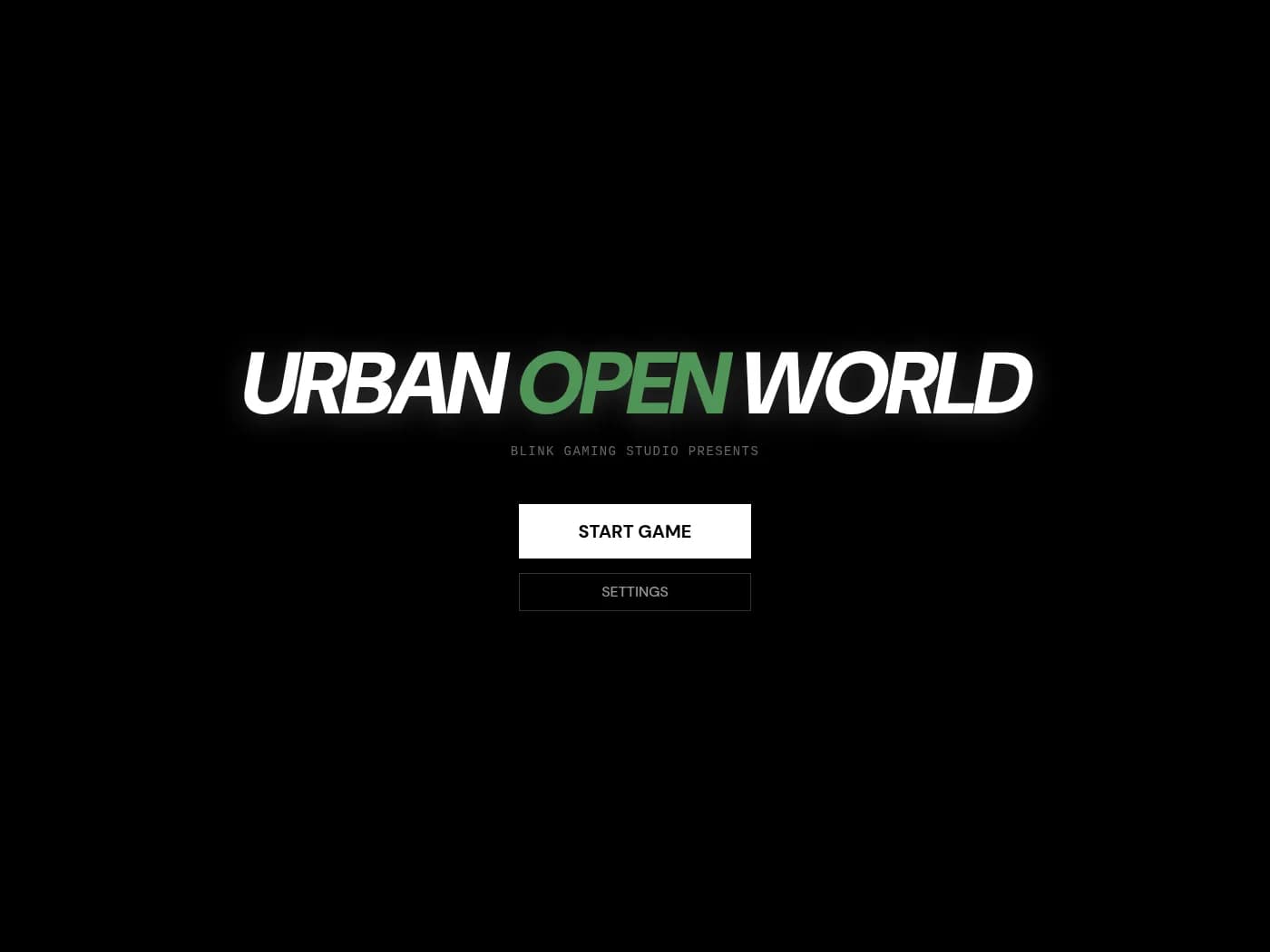 Urban Open World Game