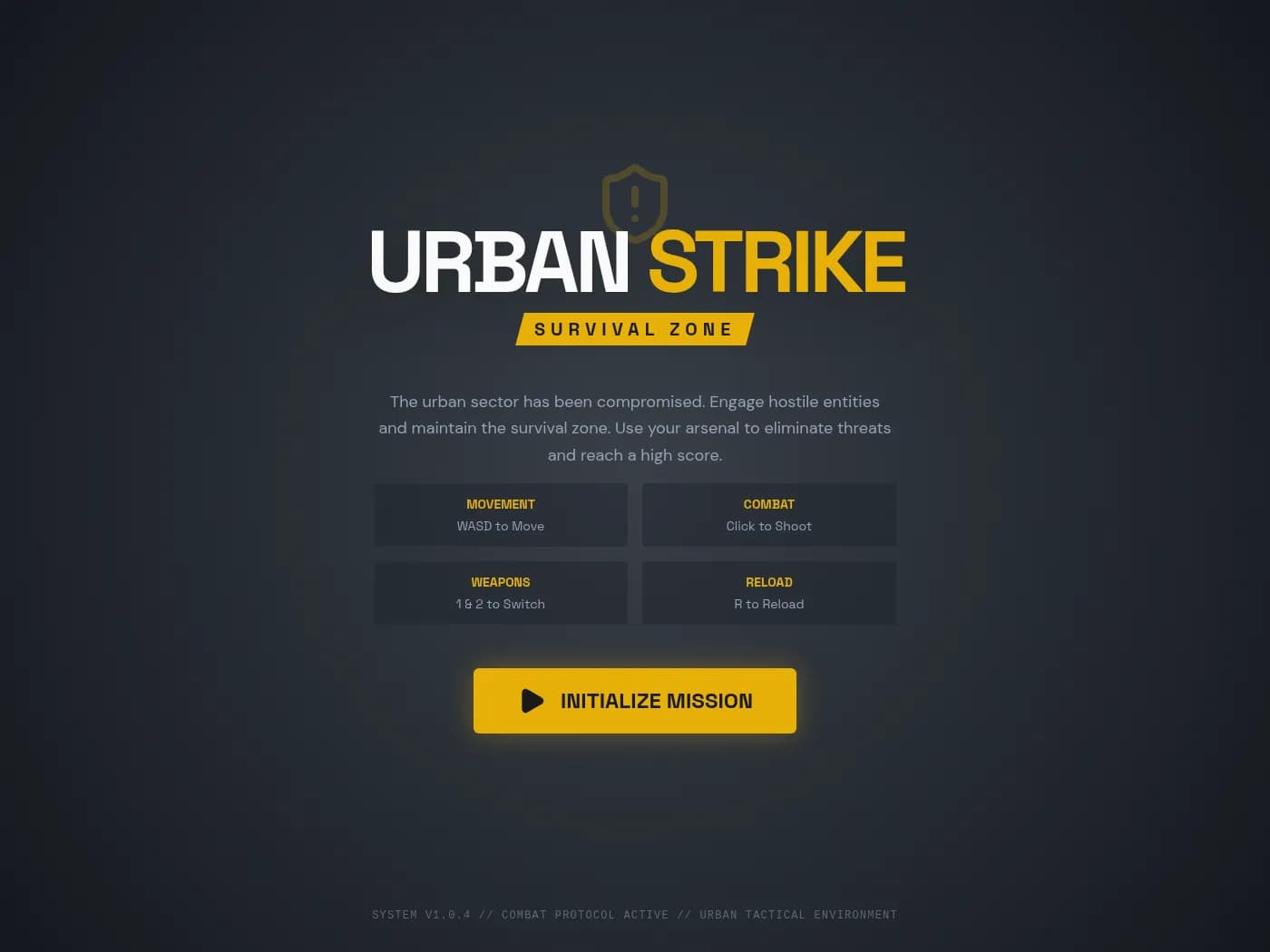 Urban Strike FPS WebGL