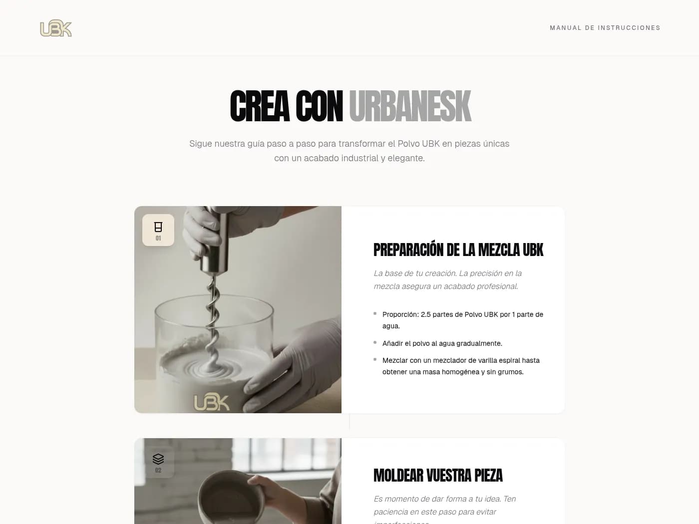 Urbanesk DIY Manual
