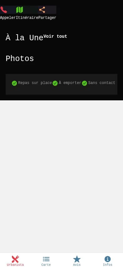Urbanista Bistro Finder