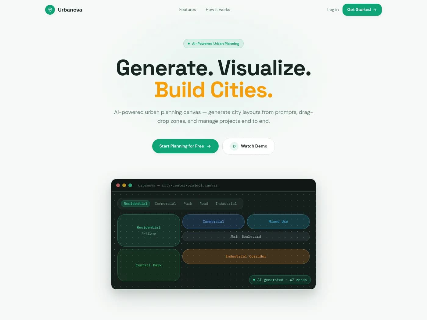 Urbanova AI Planner