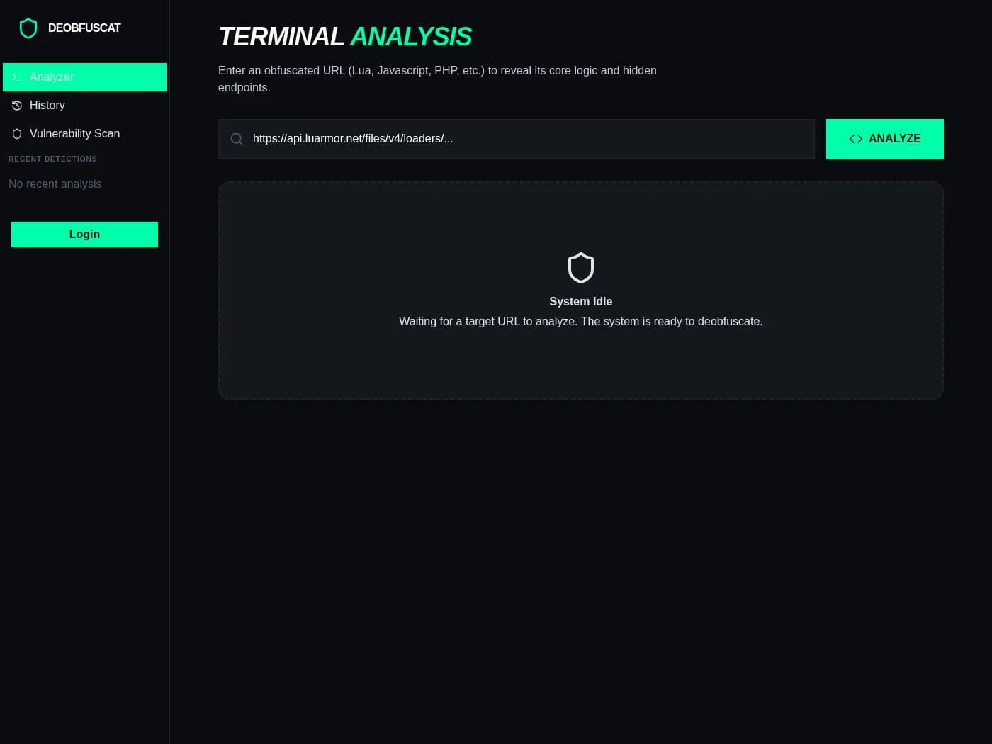 URL Deobfuscator Tool