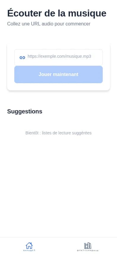 URL Music Player