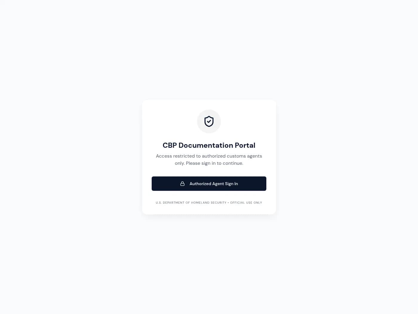 US Customs Cert Generator