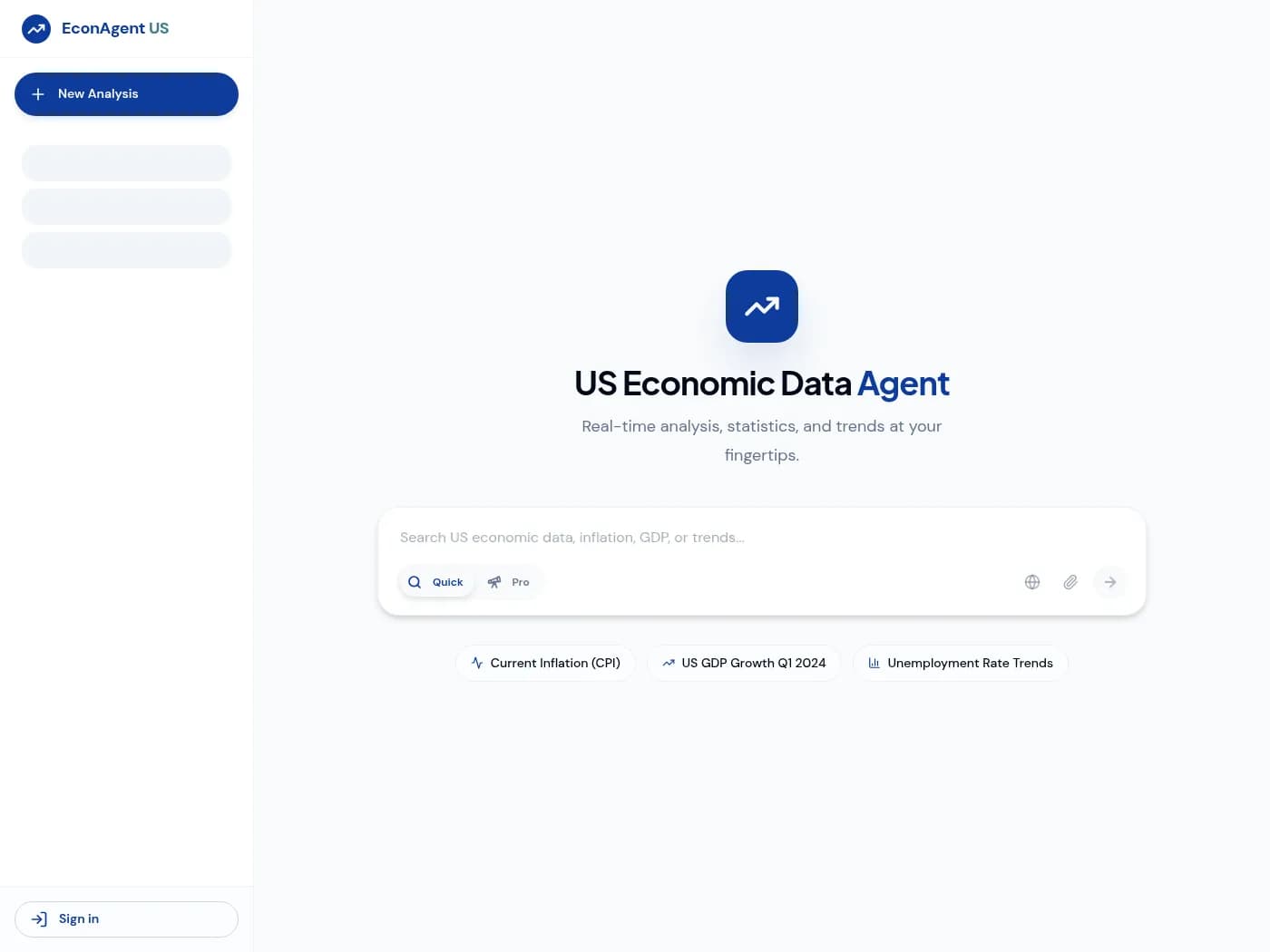 US Economic Data Agent