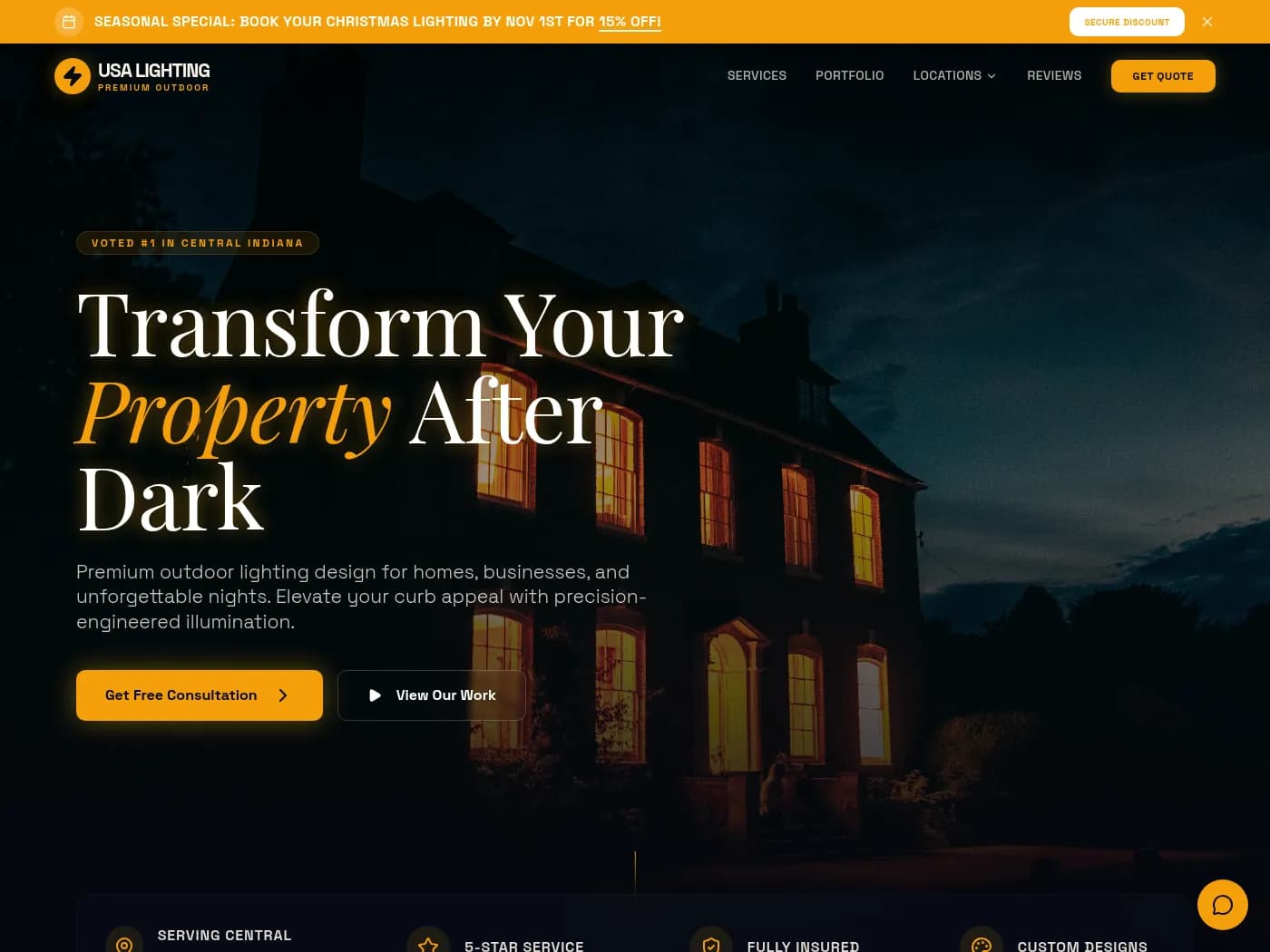 USA Lighting Luxe Site