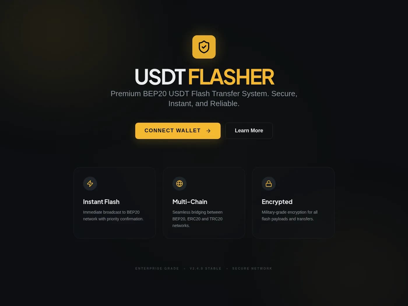 USDT BEP20 Flasher
