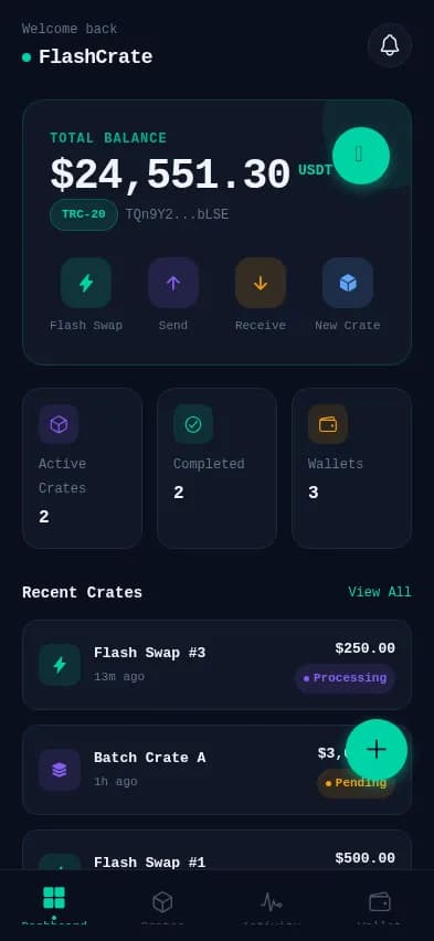 USDT FlashCrate