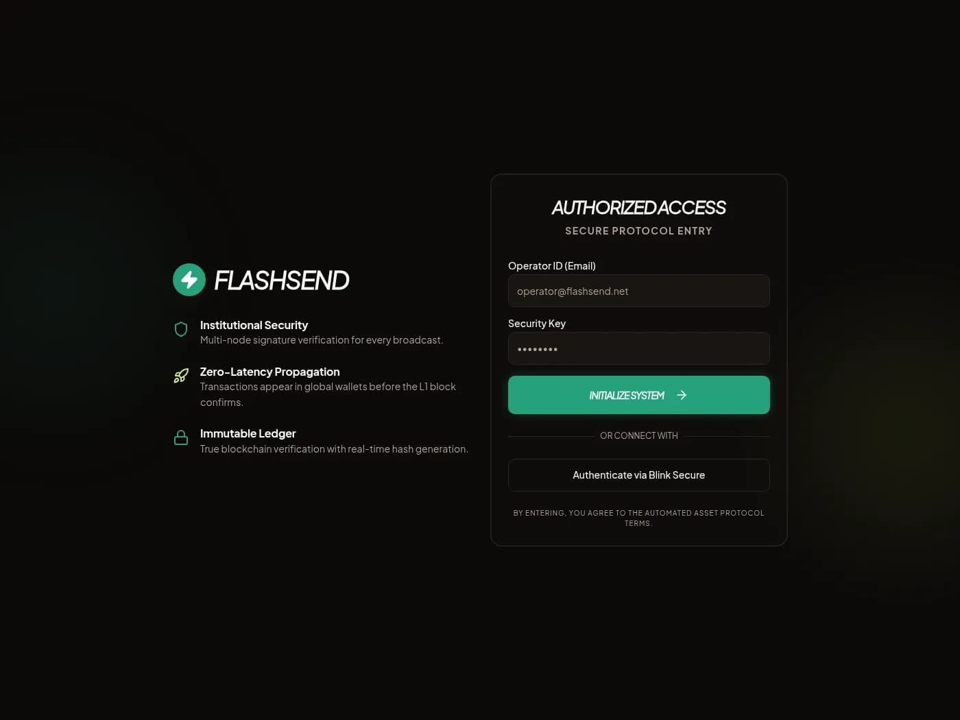USDT FlashSend App