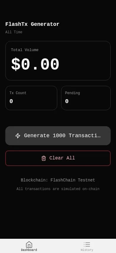 FlashTx Generator