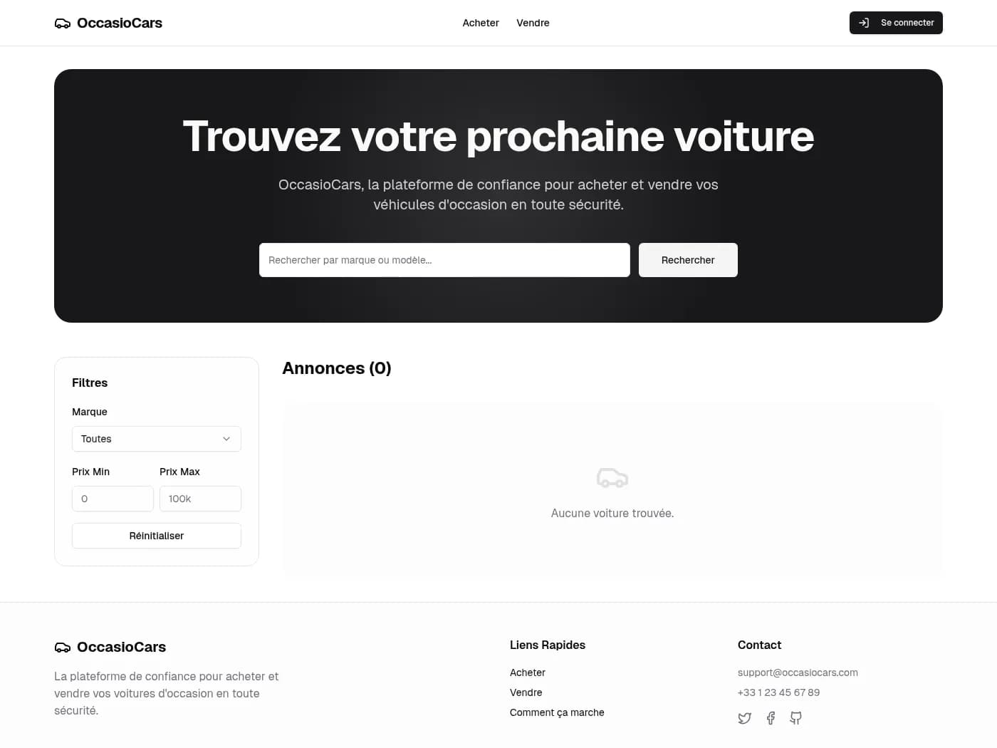 OccasioCars Marketplace