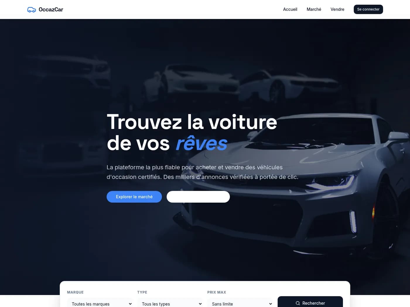 Occaz Car Marketplace
