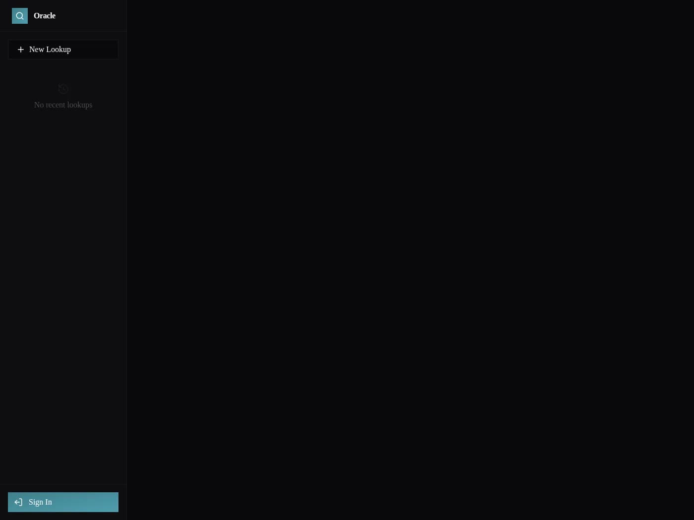 User Lookup Finder
