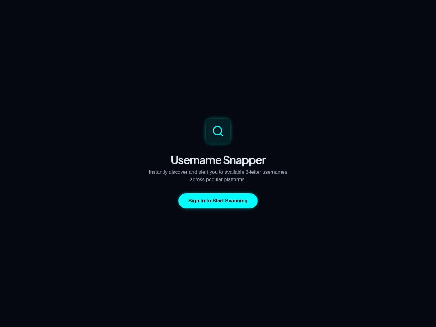Username Snapper Bot