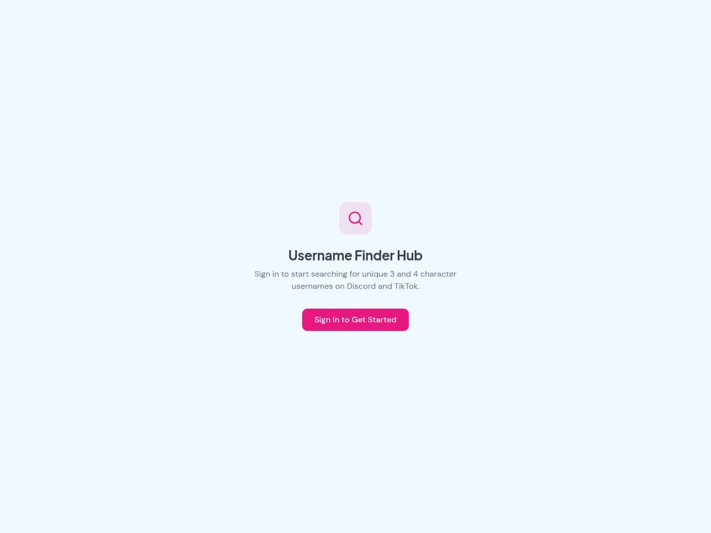 Username Finder Hub