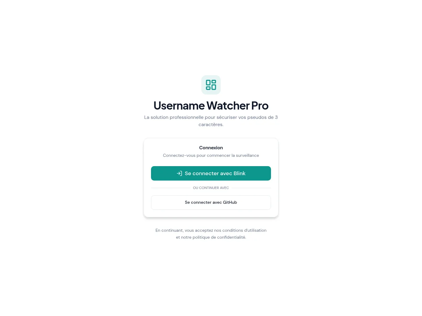 Username Watcher Pro