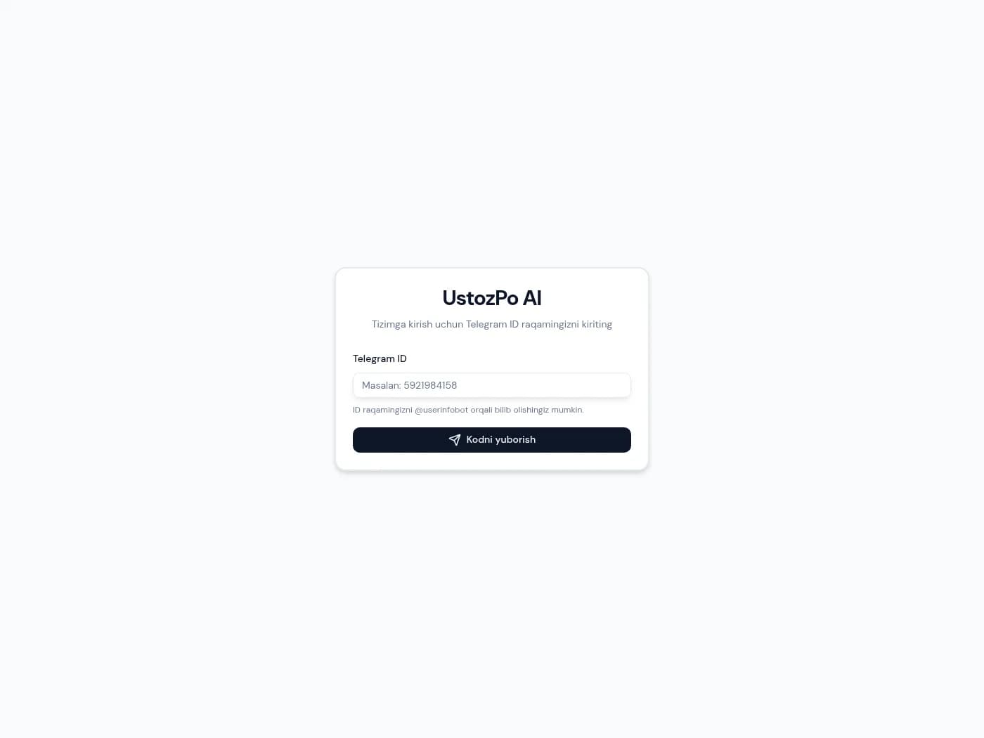 UstozPo AI