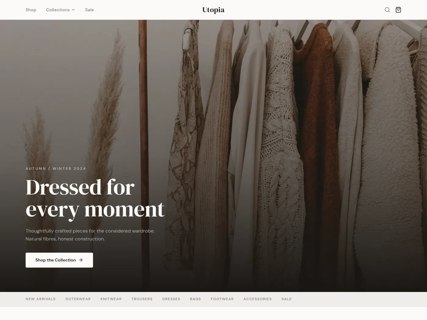 Utopia Shop Dashboard
