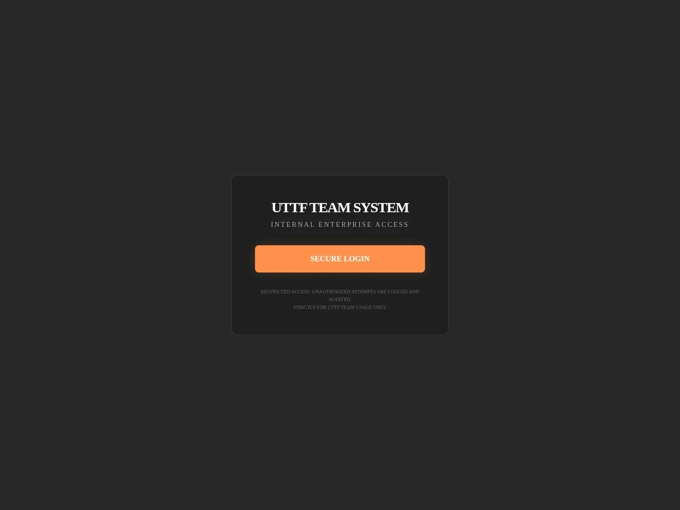 UTTF Team System