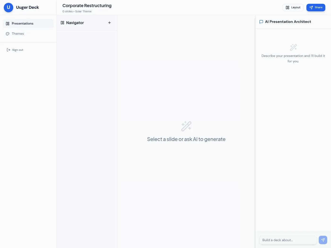 Uuger Pitch Deck