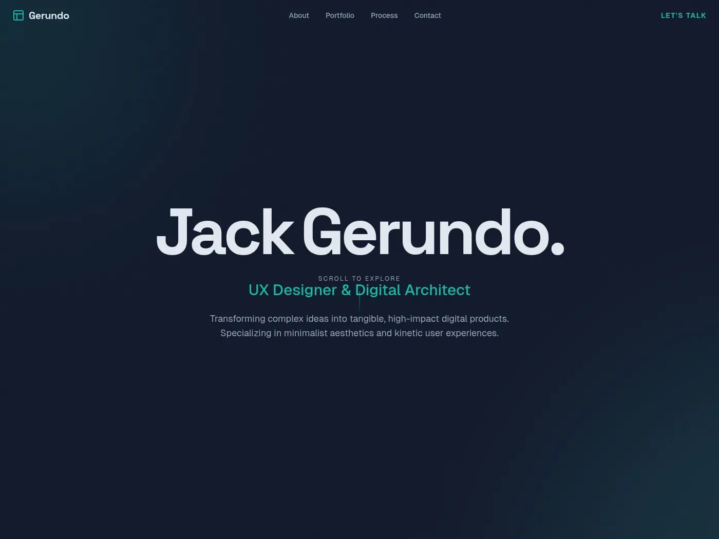 Energetic UX Portfolio