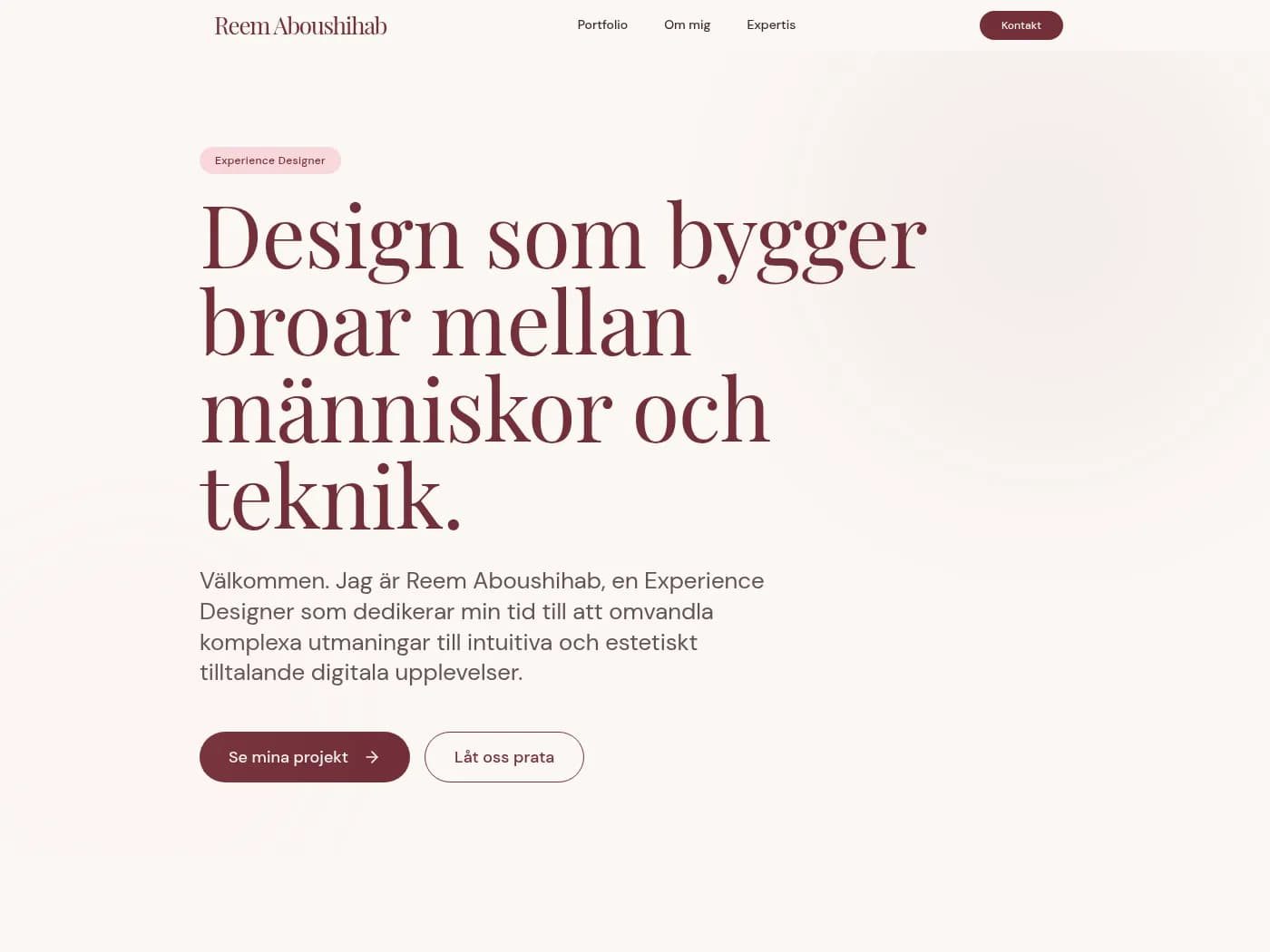 Reem UX Portfolio