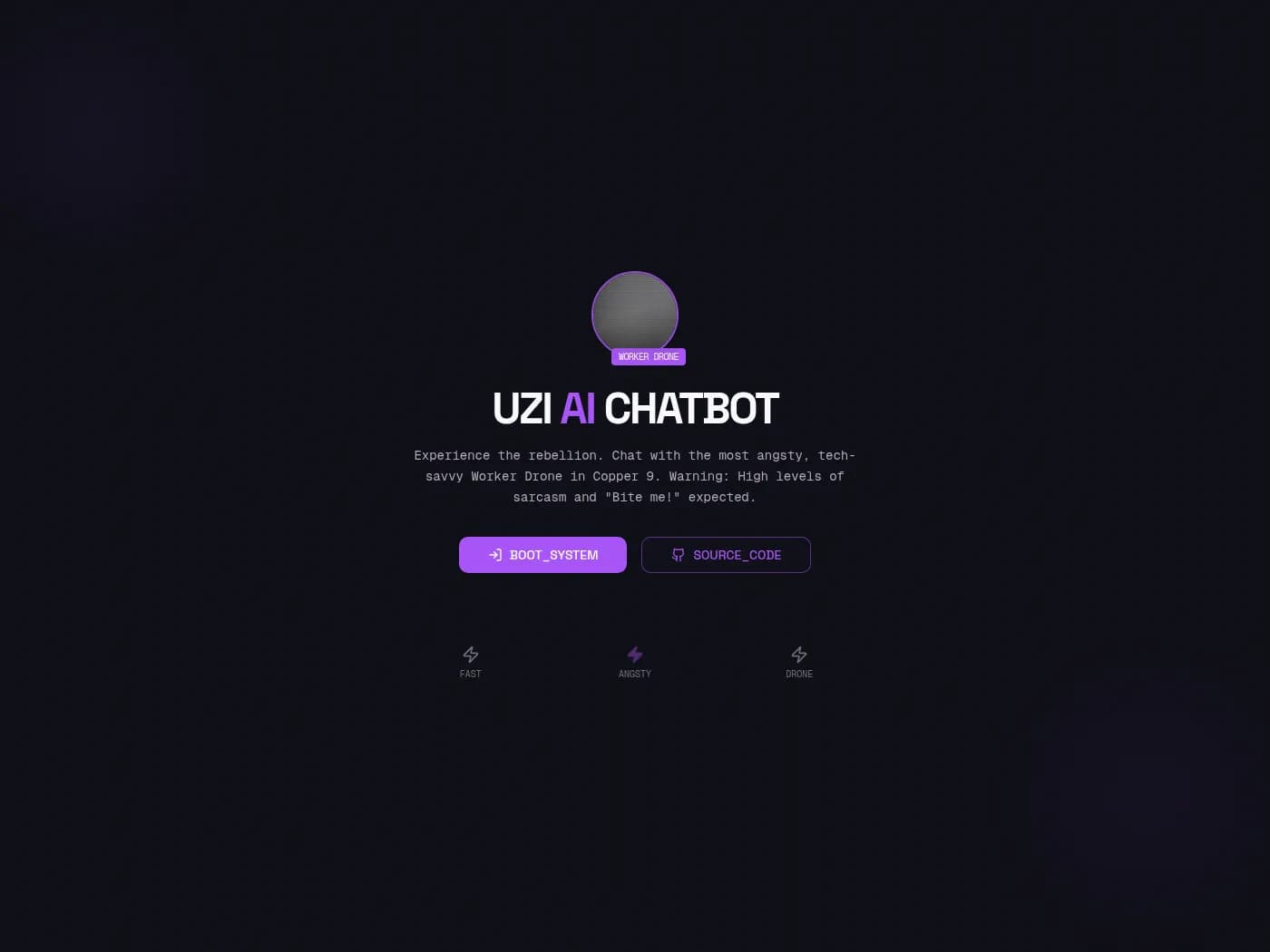 Uzi AI Chatbot